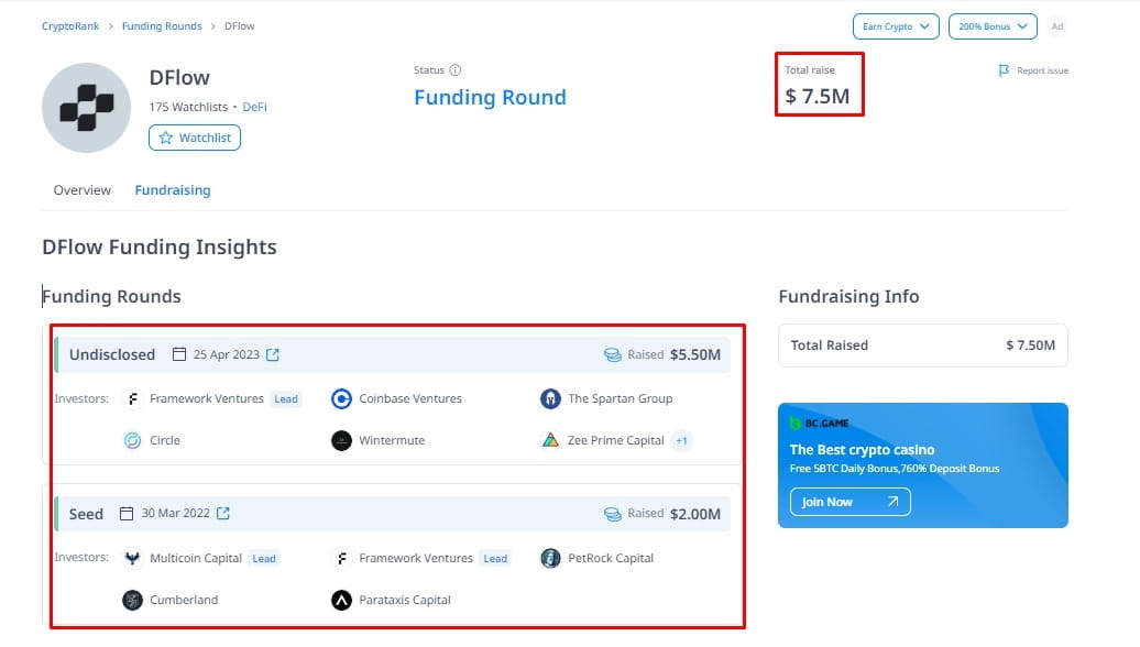 $DFLOW airdrop confirmed Backed by top venture capital firm | crypto坐山客 ...