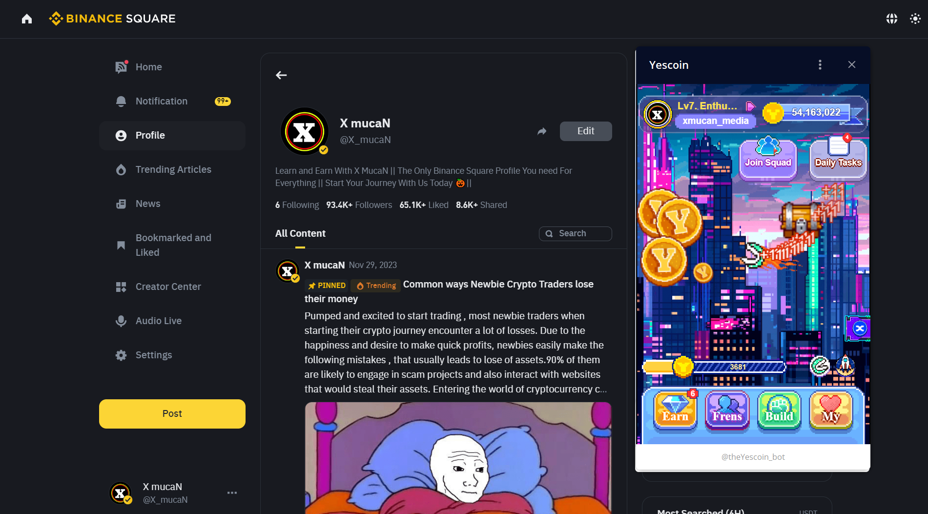 Playing $YES This Today, What about You ? | X mucaN on Binance Square