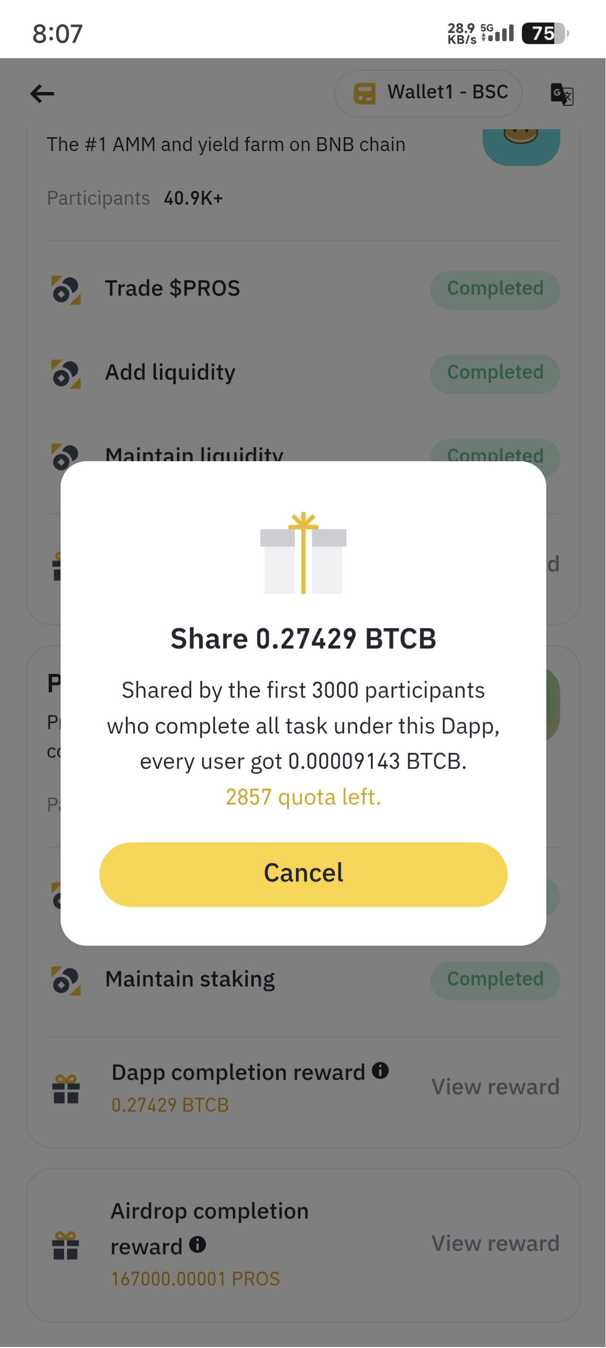 web3 wallet PROS quick claim for pork knuckle rice! | noemotion on ...